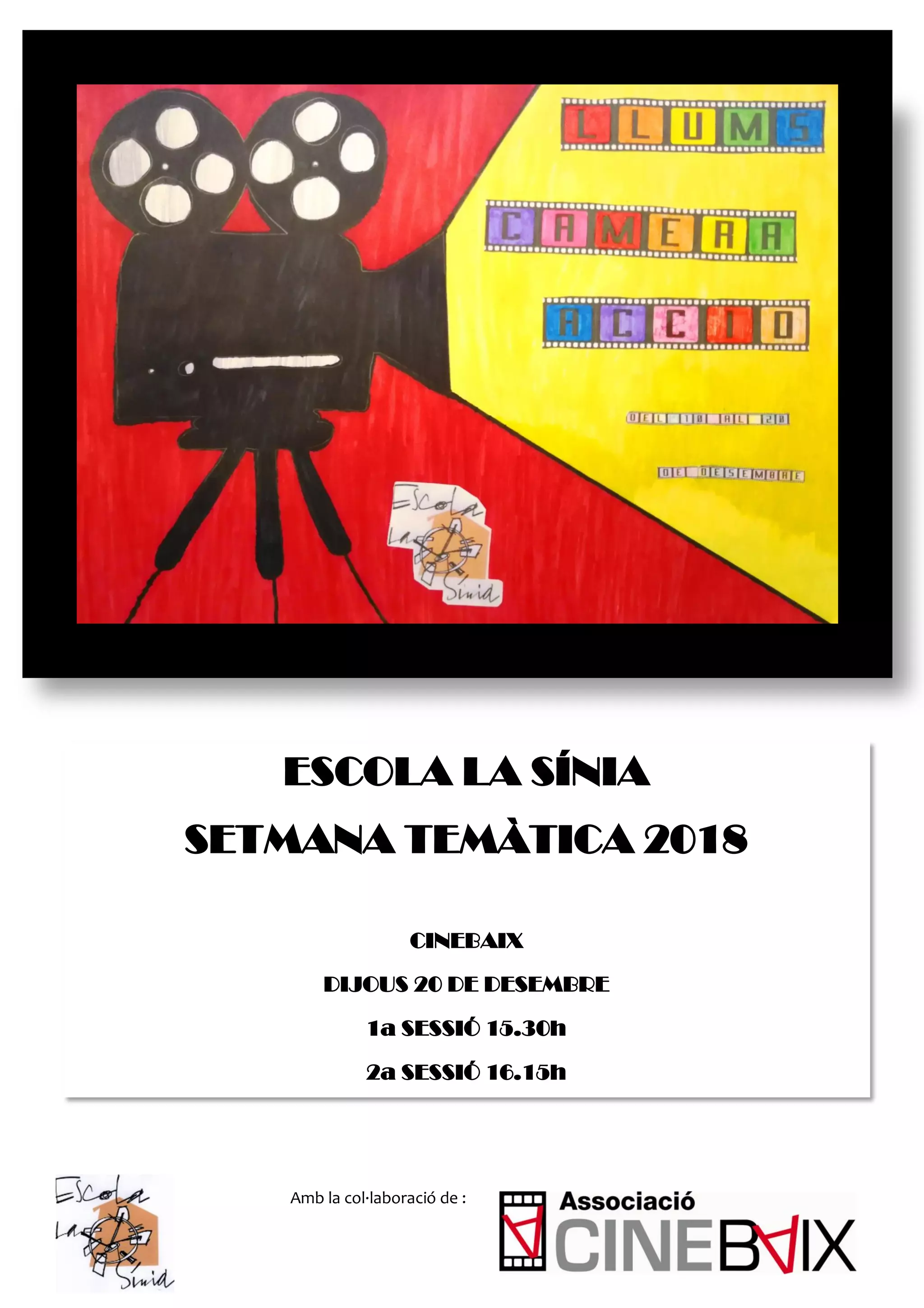 Guia festival Setmana temàtica La Sínia 2018 | PDF