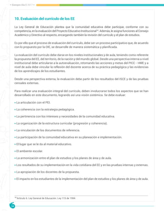 Guia Fortalecimiento Curricular | PDF