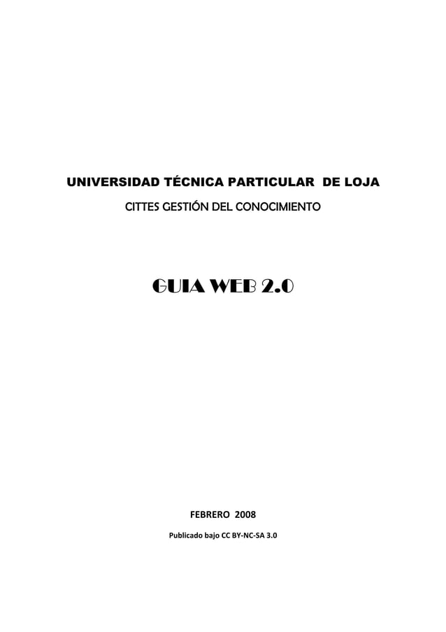 Guia Herramientas Web20 | PDF