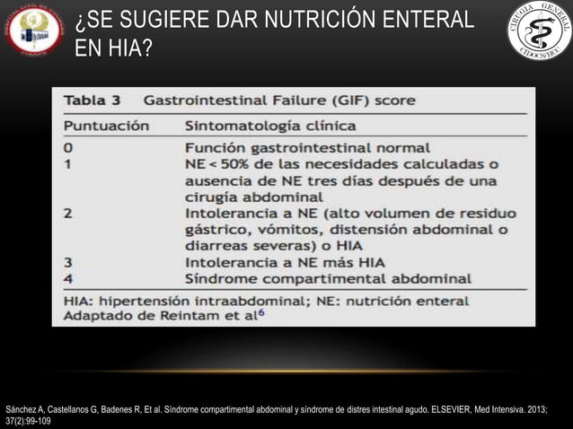 Guia de hipertension intraabdominal y el sindrome compartimentale ...