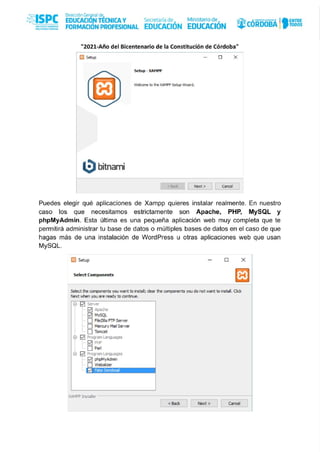 Guia completa de instalacion XAMPP - ISPC.pdf