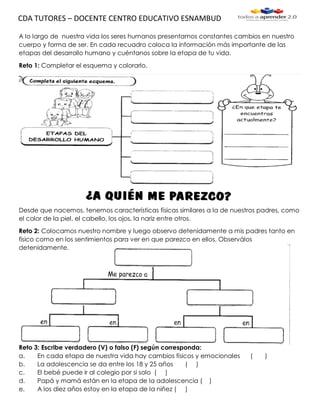 Guia integrada mi familia y yo | PDF