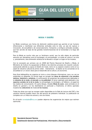 Moda Y Diseño | PDF