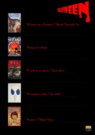 Guia lectura Especial Halloween | PDF
