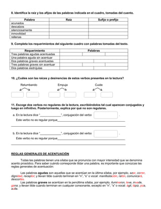 Guia lenguaje 5 | PDF