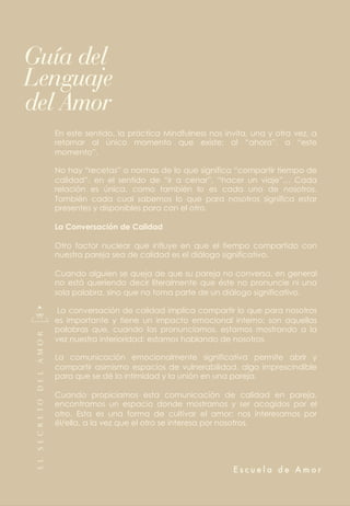 Guia lenguaje del amor | PDF