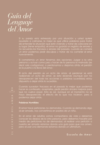 Guia lenguaje del amor | PDF