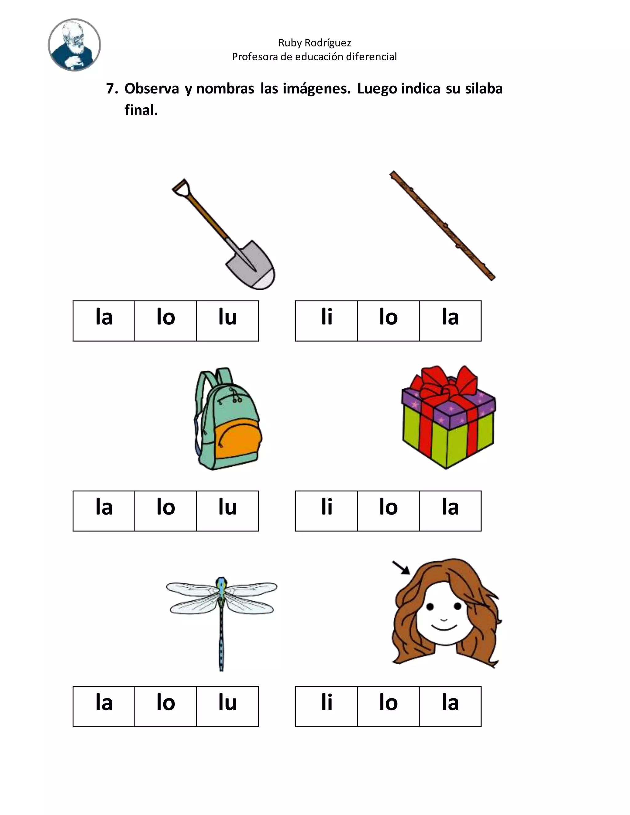 guia LETRA L imprimir.docx | Education
