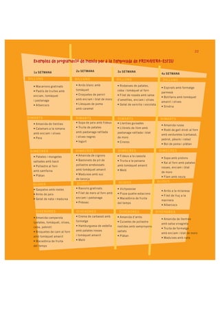 L'alimentació saludable a l'etapa escolar | PDF