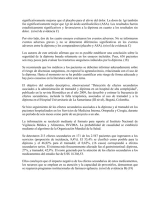 Guia manejo del dolor agudo en urgencias | PDF