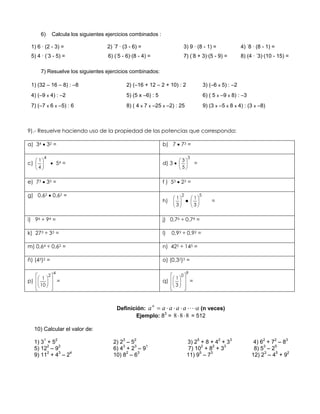 Guia matematica | PDF