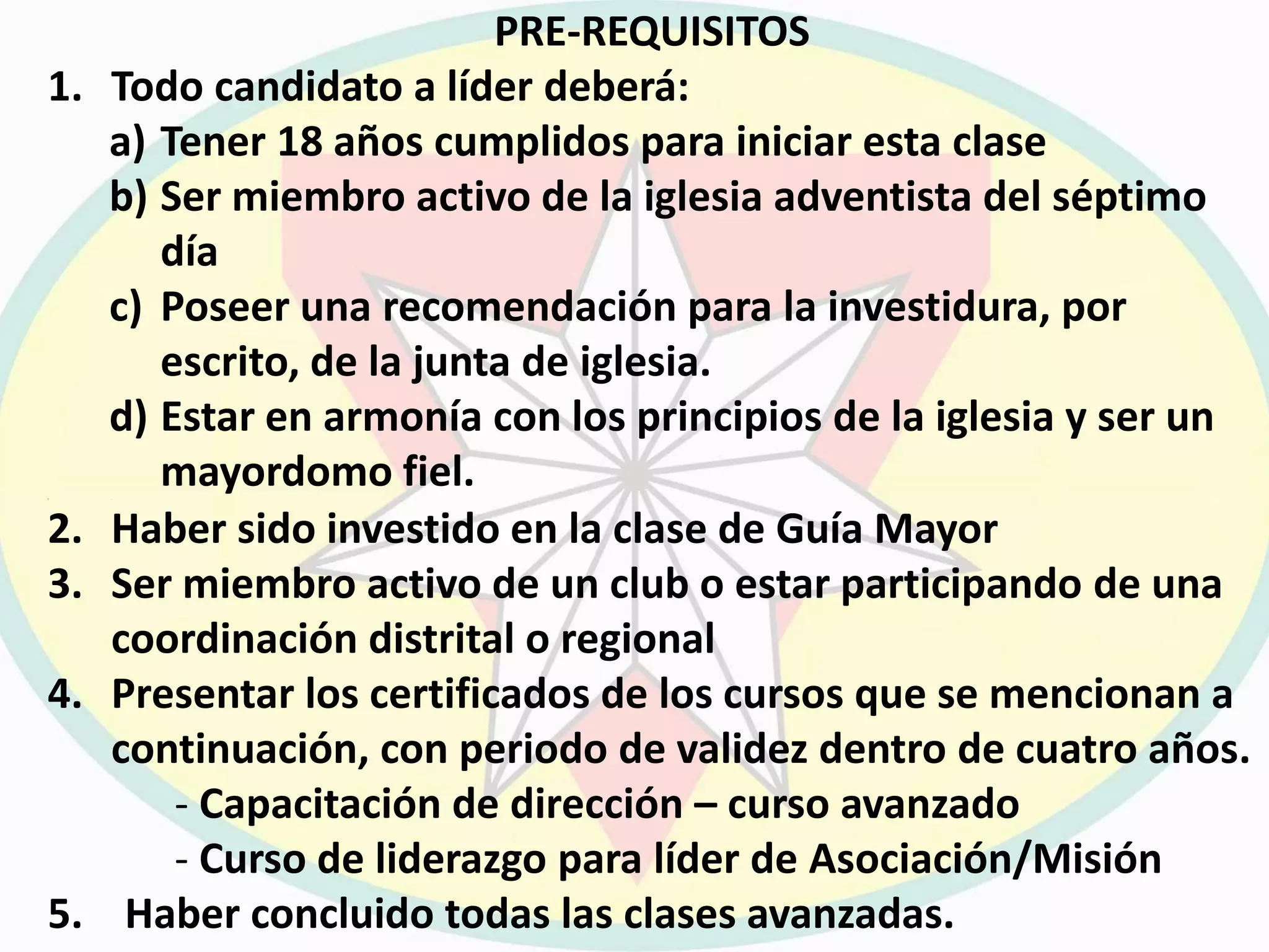 TARJETA DE GUIA MAYOR MASTER | PPT