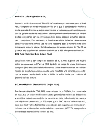 Guia memoria ram | PDF