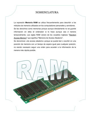 Guia memoria ram | PDF