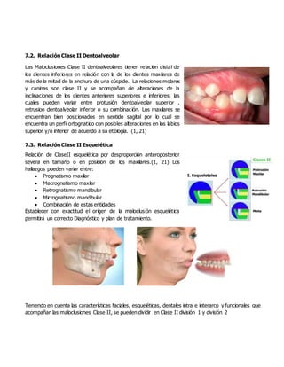 GUIA DE ATENCION EN MALOCLUSIONES CLASE II | DOCX