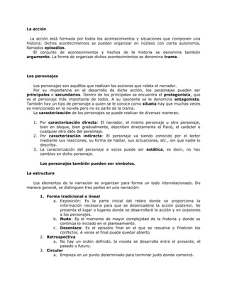 Guia para el analisis de una novela | PDF