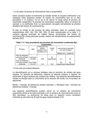 Guia para el manejo, tratamiento y disposición de lodos residuales en ...