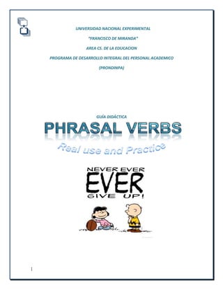 Phrasal Verbs Practice Guide | PDF