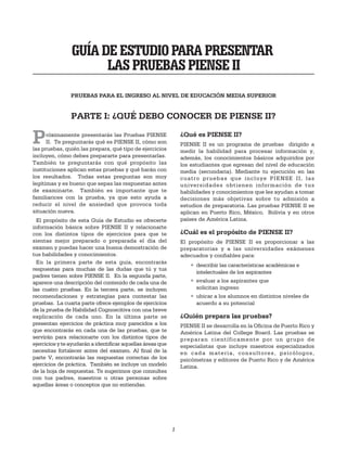 Guia piense ii | PDF