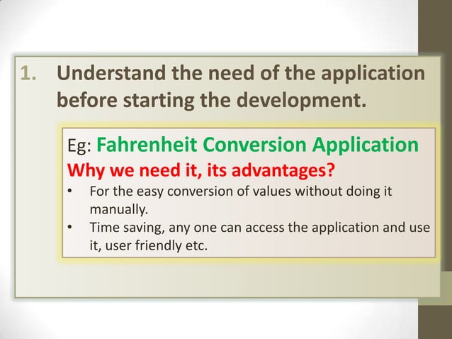 Gui application development guidelines | PPSX | Operating Systems | Computer Software and ...