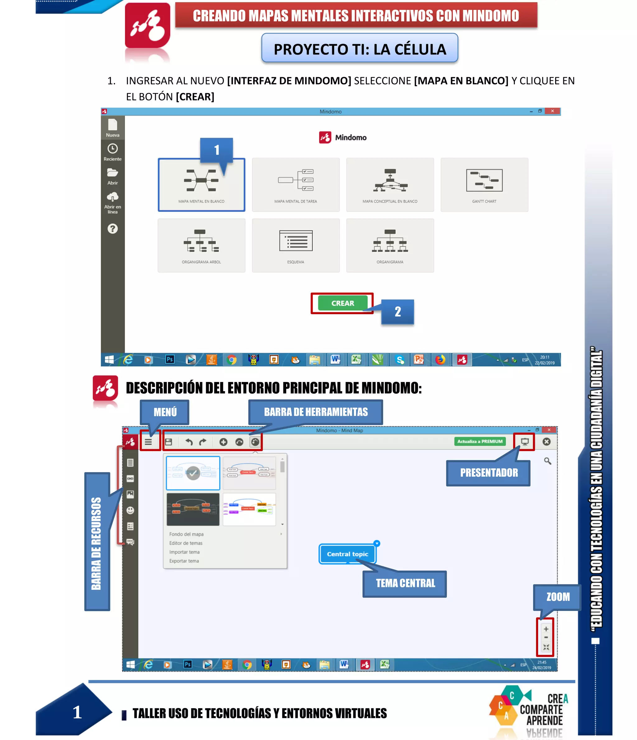 Guia practica MINDOMO | PDF | Technology & Computing