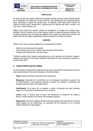 Guia proyecto de tesis 1 | PDF