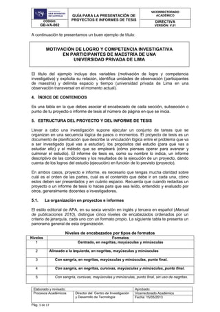 Guia proyecto de tesis 1 | PDF