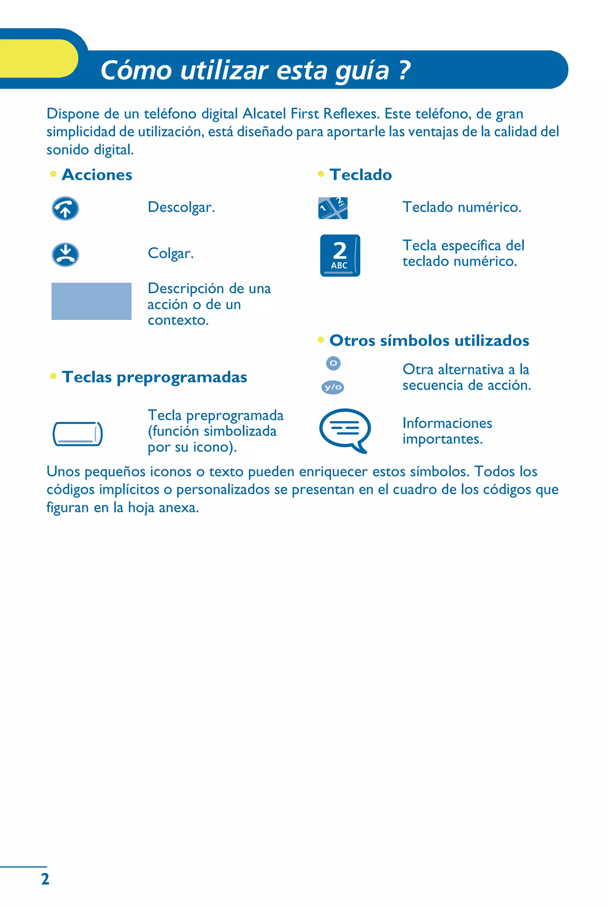 Guia rapida modelo first alcatel | PDF