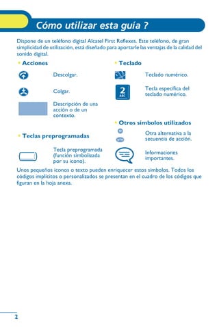 Guia rapida modelo first alcatel | PDF