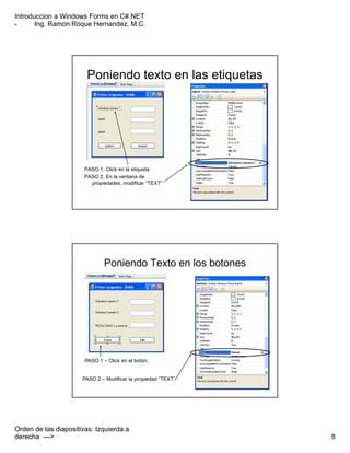 Guia rapidawindowsforms | PDF