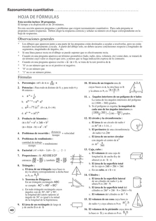 Guia razonamiento cuantitativo | PDF