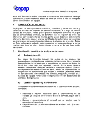 Guia reemplazo equipos | PDF