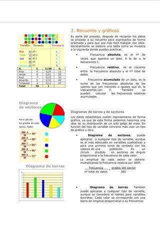 Guias 1 de estadistica | DOC