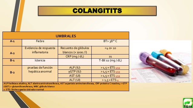 Colecisitis y Colangitis Guias Clinicas Tokio 2018