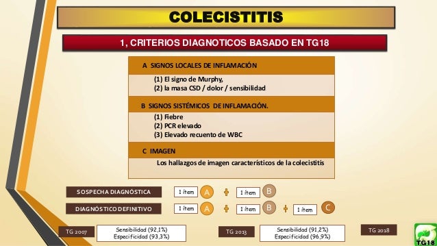 Colecisitis y Colangitis Guias Clinicas Tokio 2018