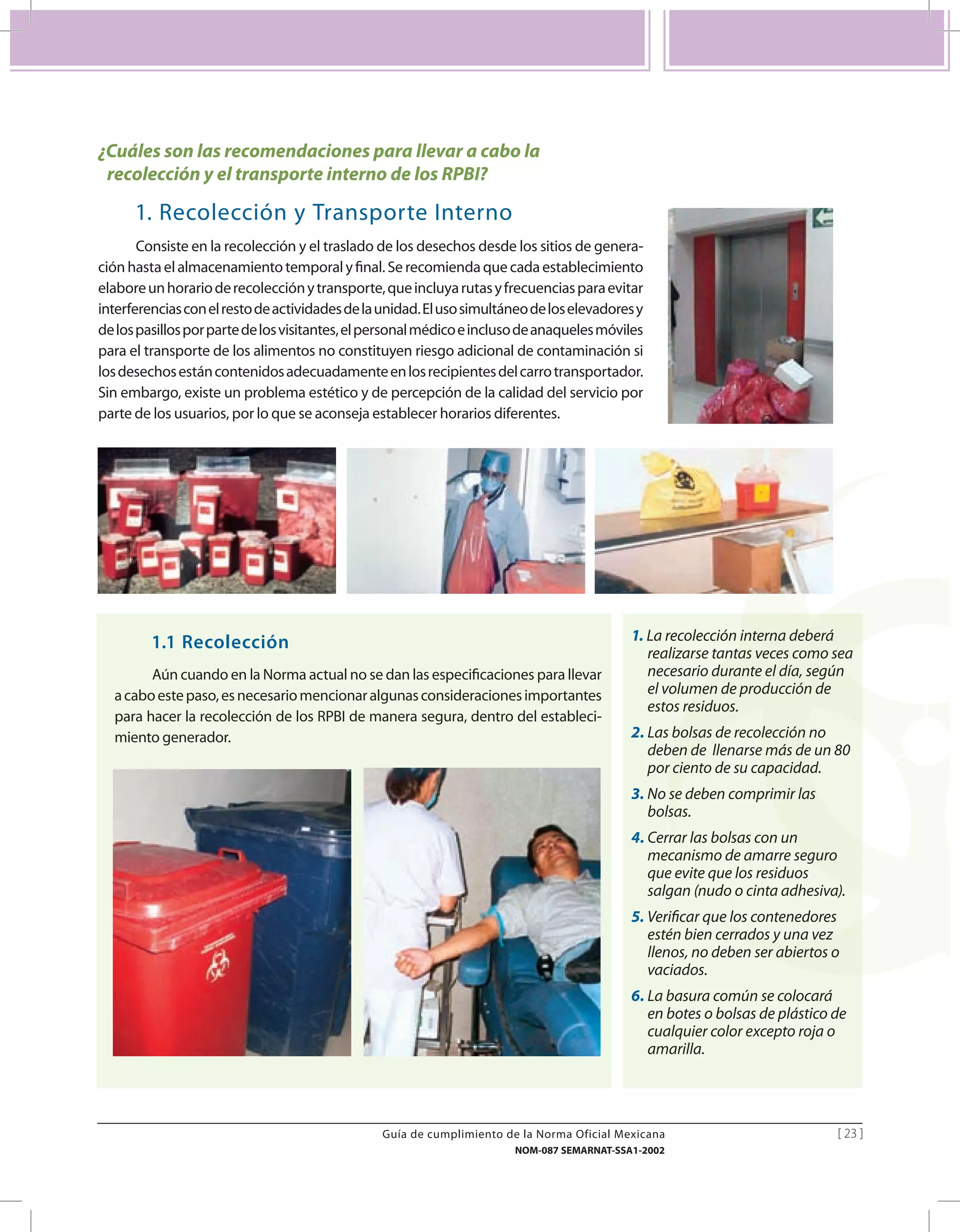 Guia semarnat manejo_rpbi | PDF