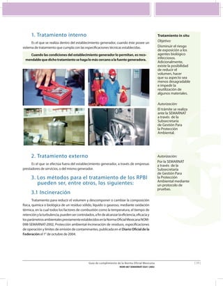 GUIA_SEMARNAT_MANEJO_RPBI.pdf cumplimiento de la norma oficial mexicana ...