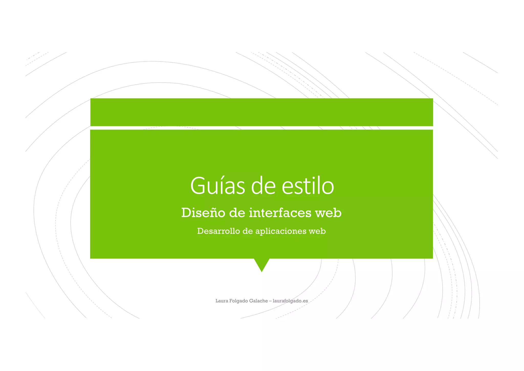 Guías de estilo web - Diseño de interfaces web (Desarrollo de ...