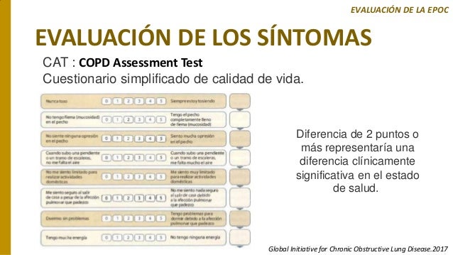 Exacerbación del EPOC Guias gold 2017
