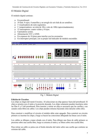 Guia simulador modulo digital | DOC