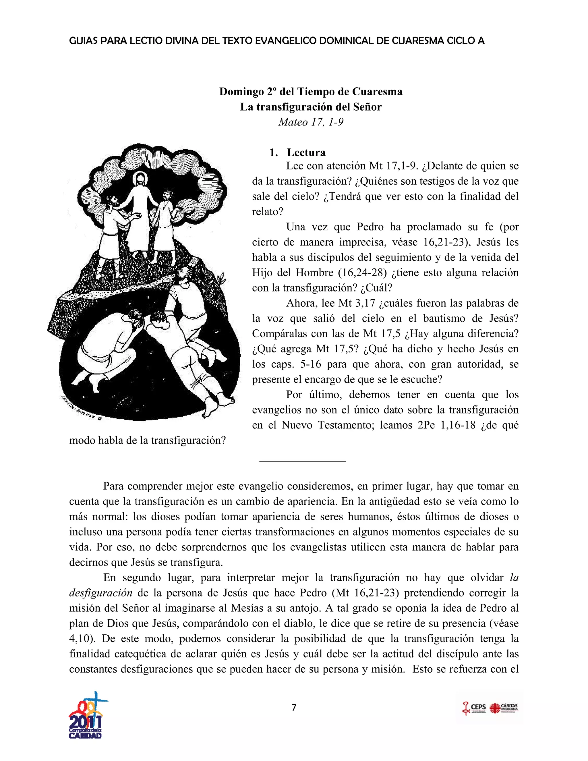 Guias para Lectio Divina | PDF