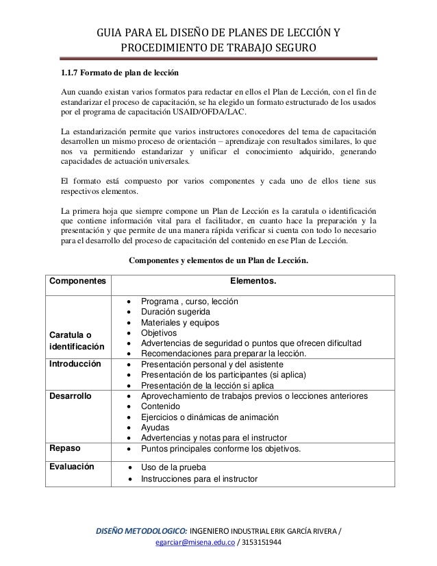 Formato Para Procedimientos