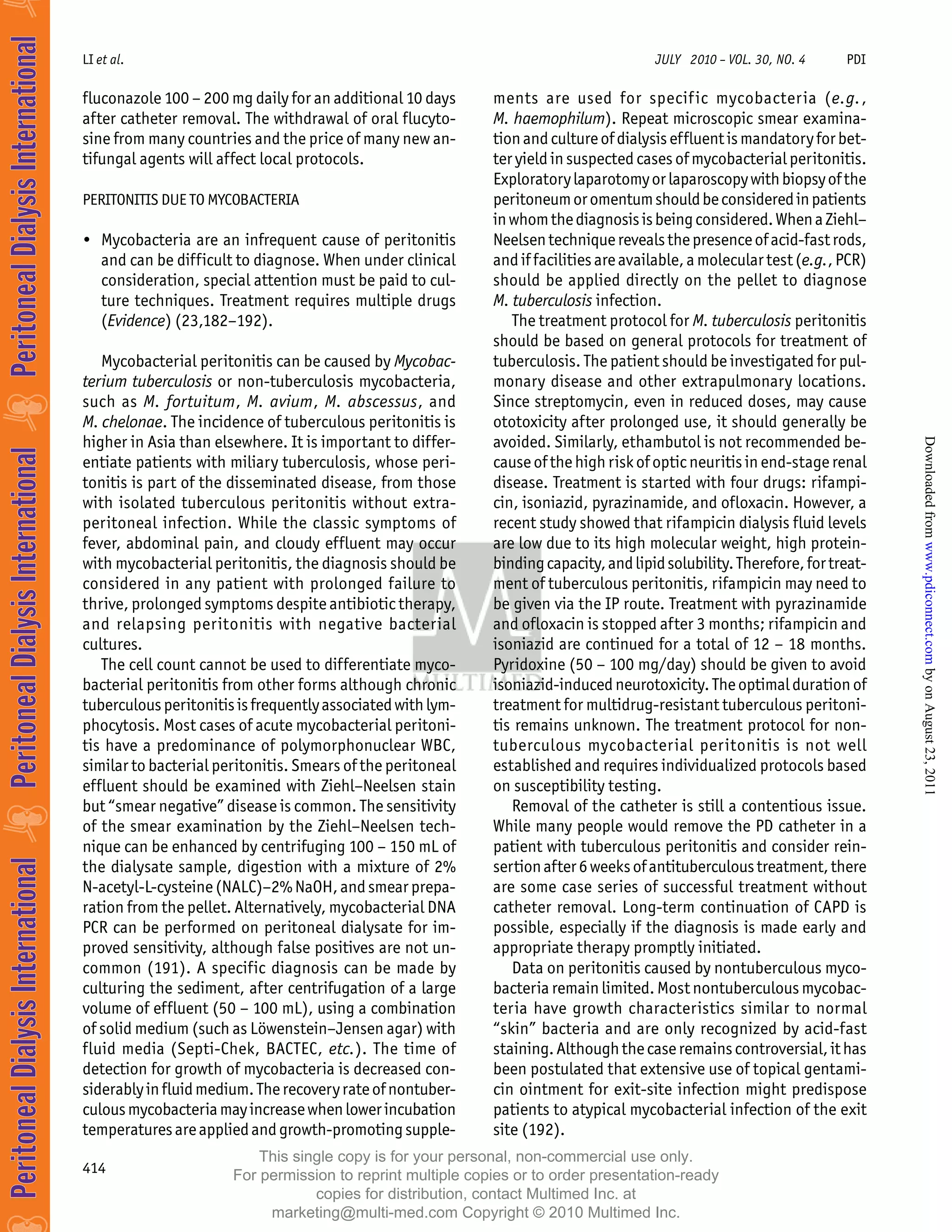 Guias peritonitis | PDF