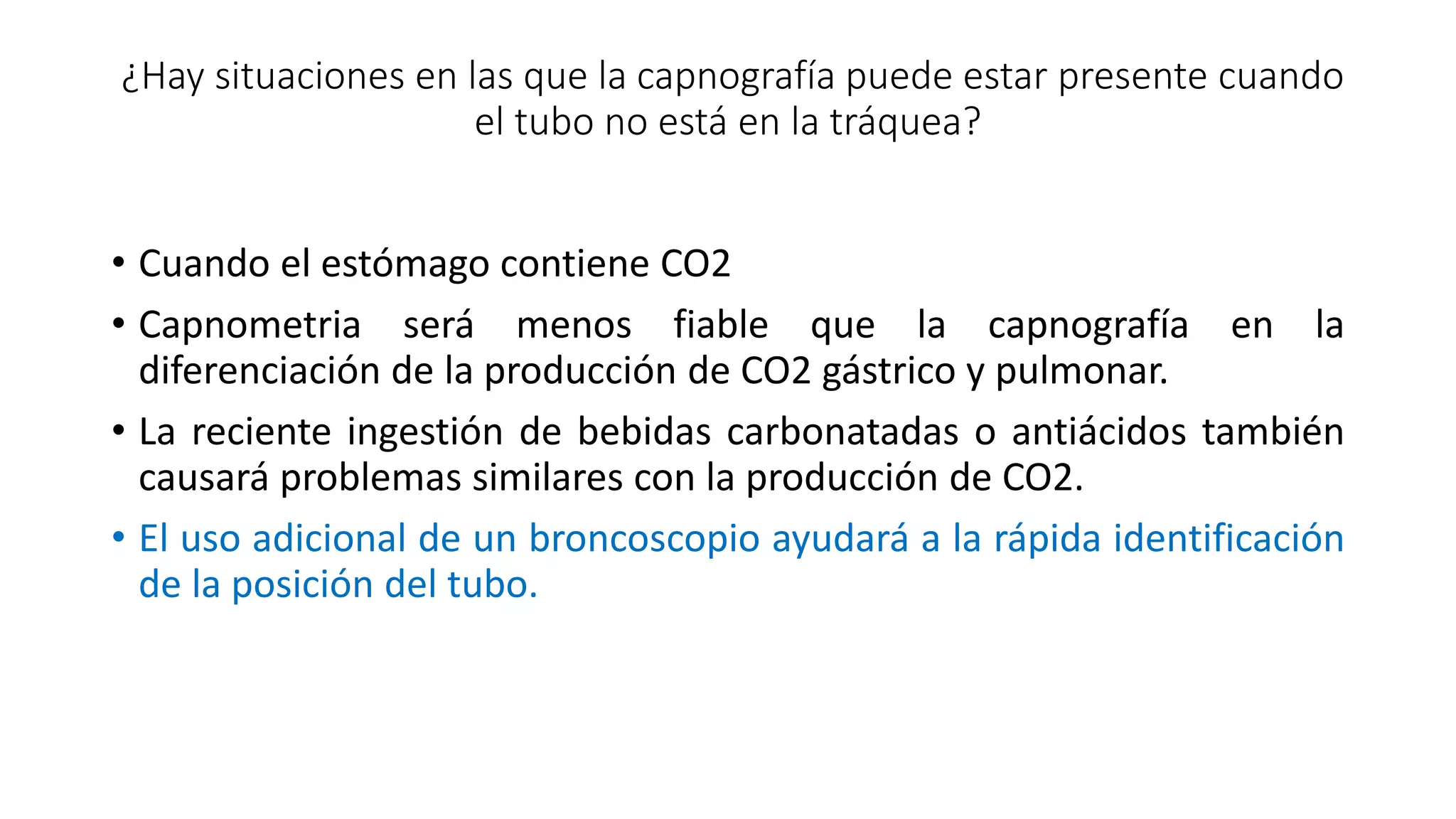 Guias y normas para uso de capnografia en unidad de cuidados intensivos ...