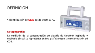 Guias y normas para uso de capnografia en unidad de cuidados intensivos ...