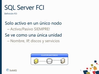 Guias y recomendaciones para instalar y configurar clusters de sql server | PDF | Databases ...