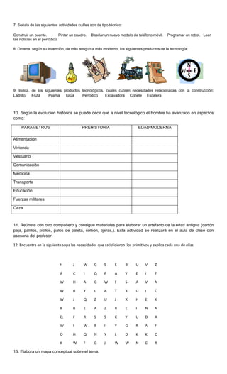 Guia tecnologia 6° 1er p. | PDF Guia tecnologia 6° 1er p. | PDF