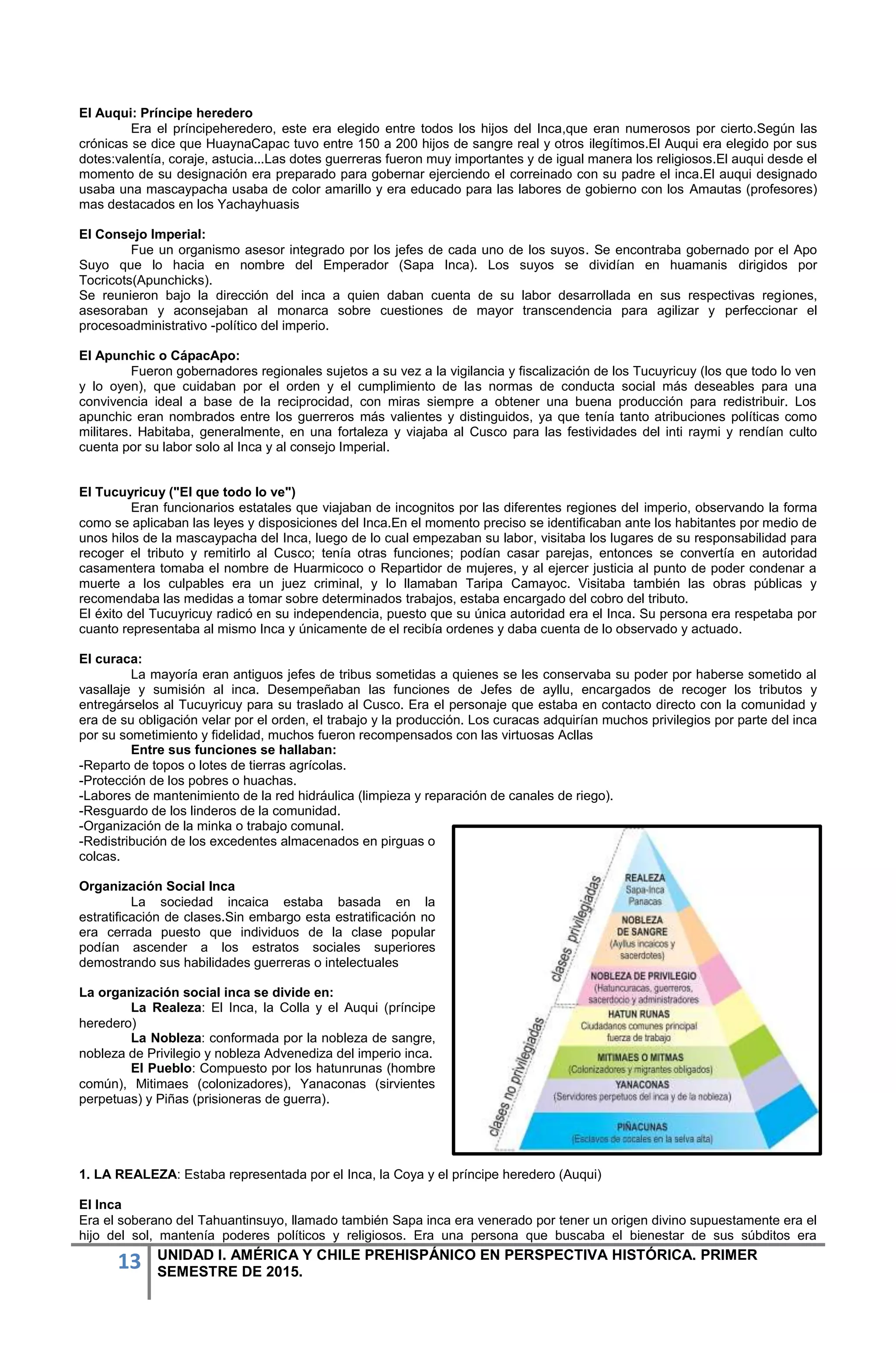 Guia teorico practica 1 historia de chile - prehistoria americana | PDF