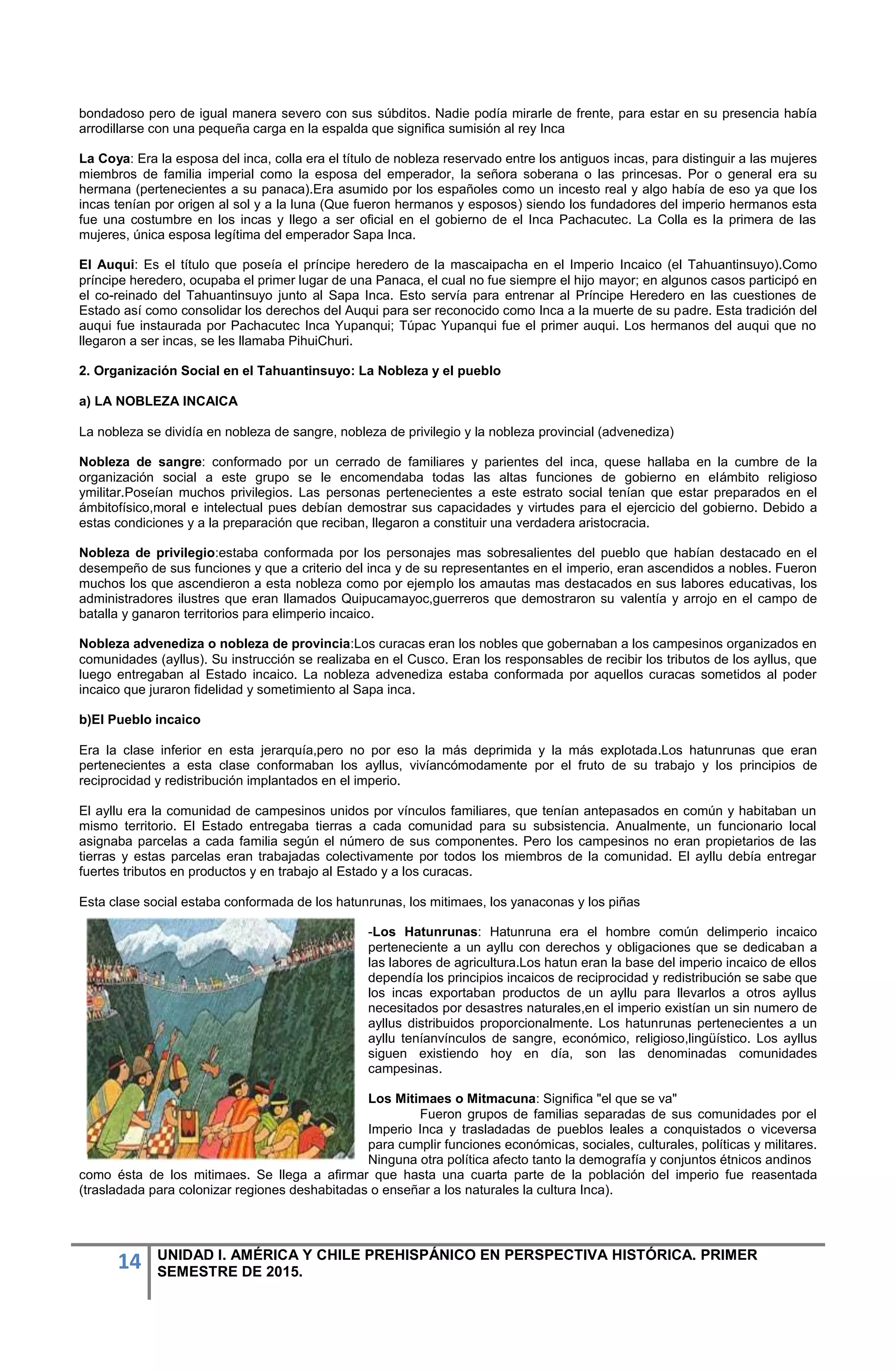Guia teorico practica 1 historia de chile - prehistoria americana | PDF