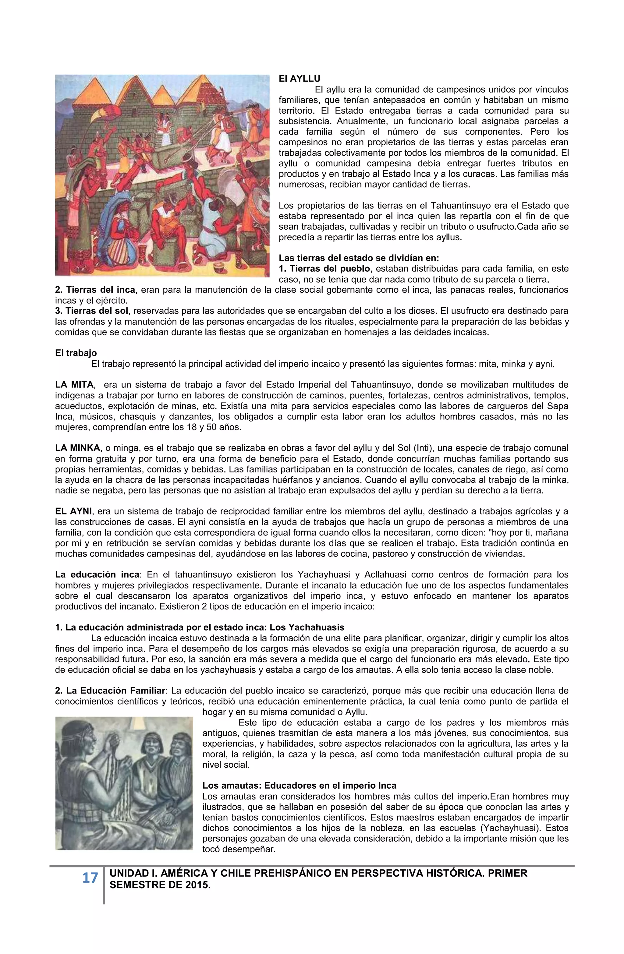 Guia teorico practica 1 historia de chile - prehistoria americana | PDF